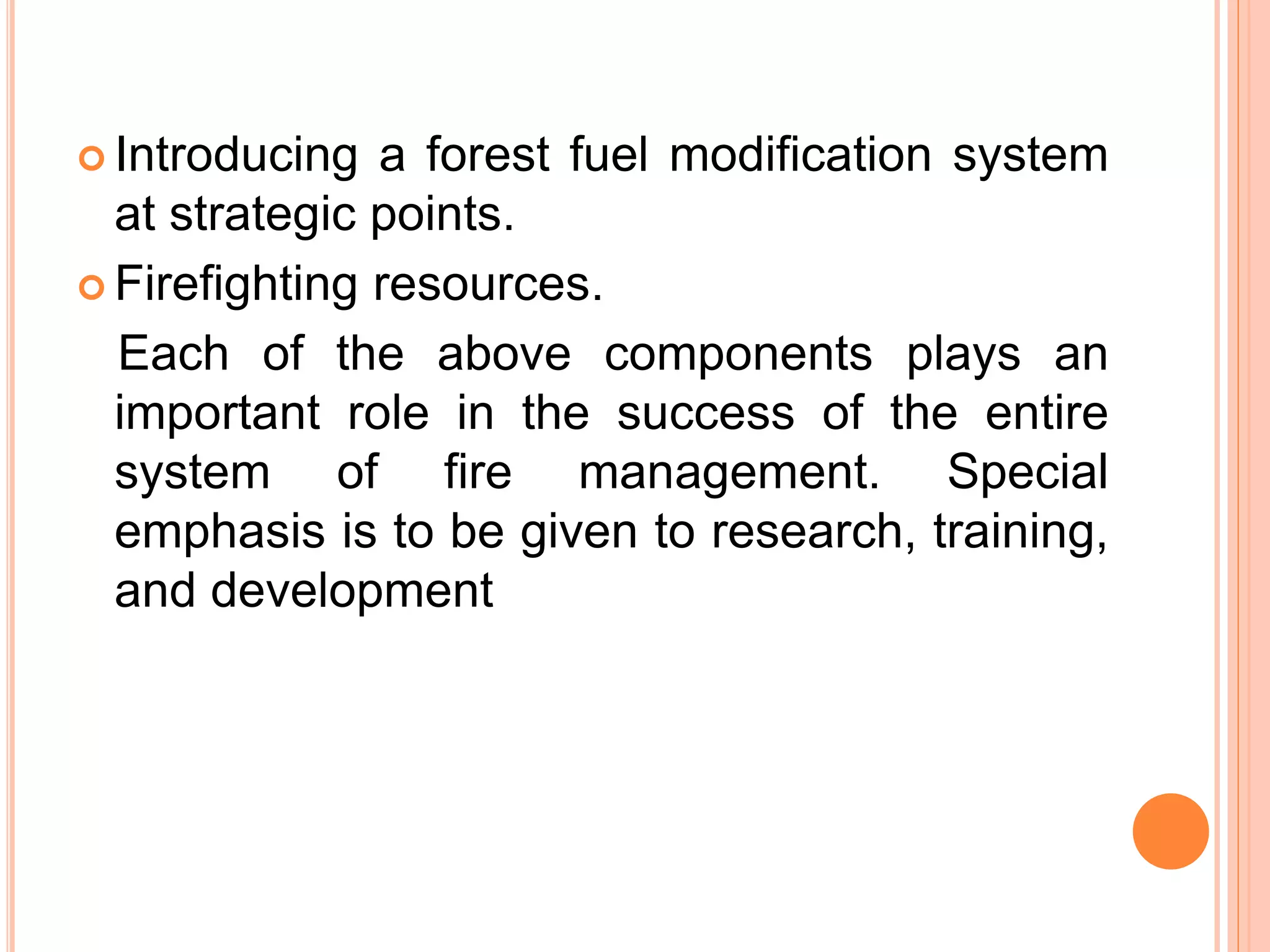 Forest fire a natural disaster | PPTX