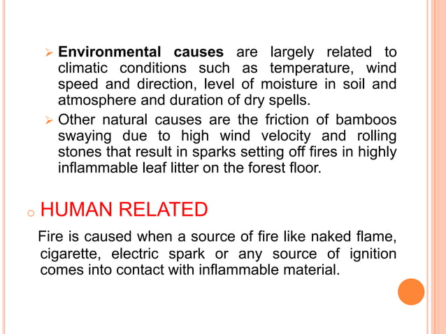 Forest fire a natural disaster | PPTX | Environmental Services Industry ...