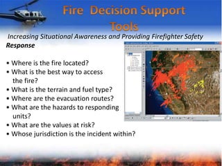 Forest fire management using gis | PPTX