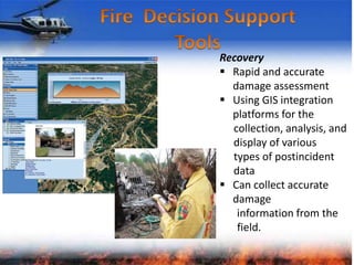 Forest fire management using gis | PPTX