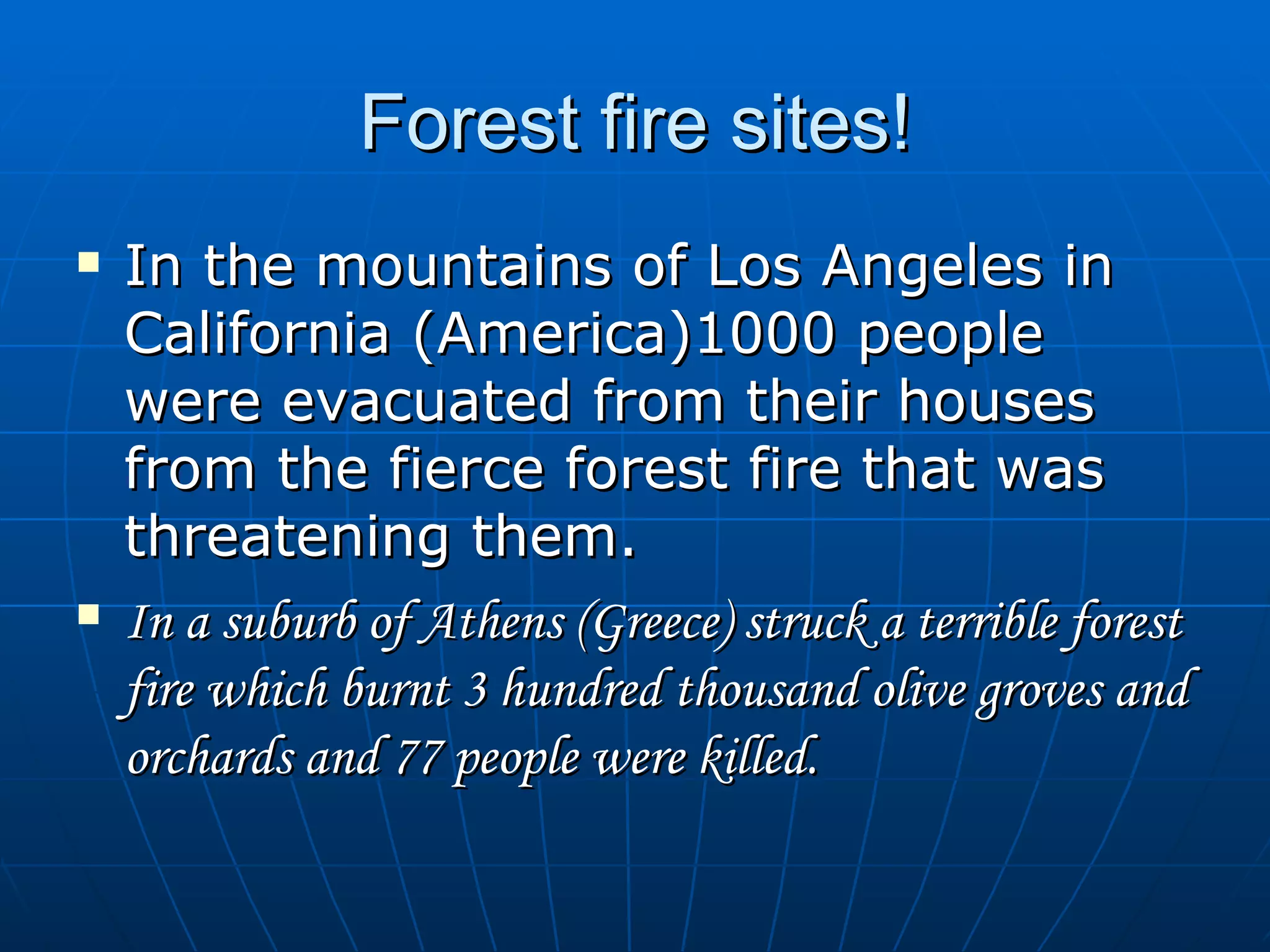 Forest Fires | PPT