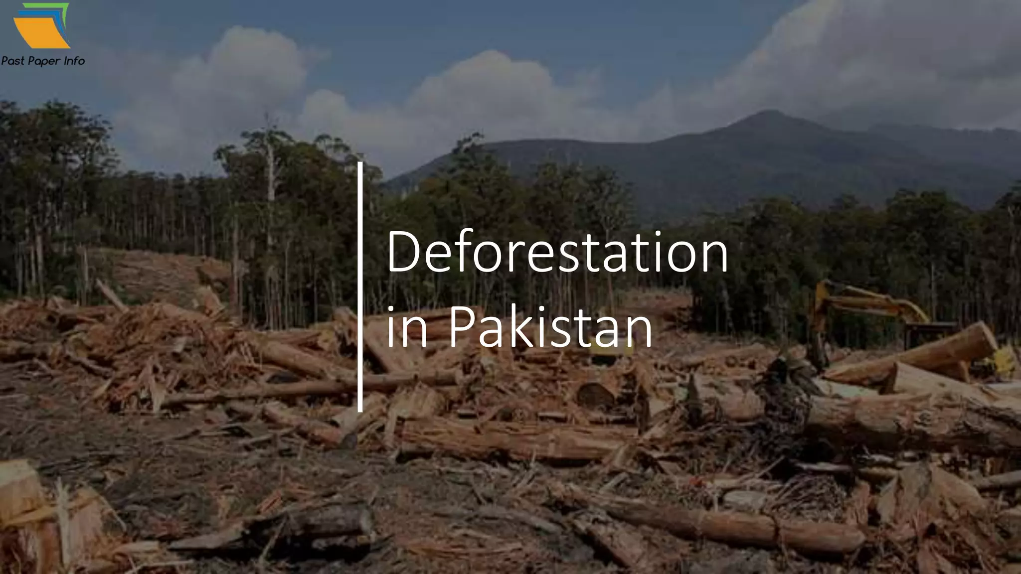 Forest in pakistan | PPTX