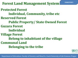 Forest land mangement system in pakistan | PDF