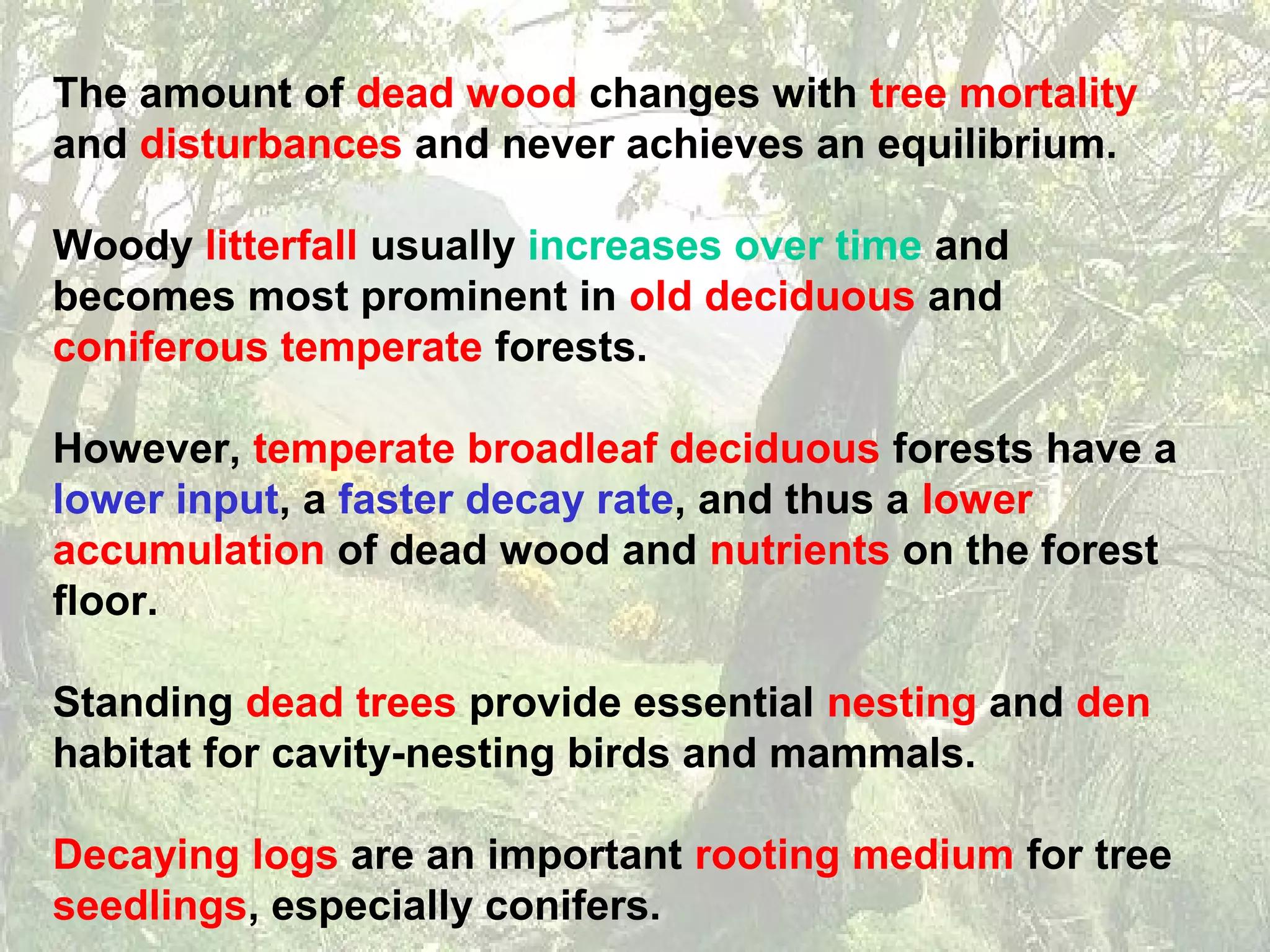 Forest life and its conservation | PPT
