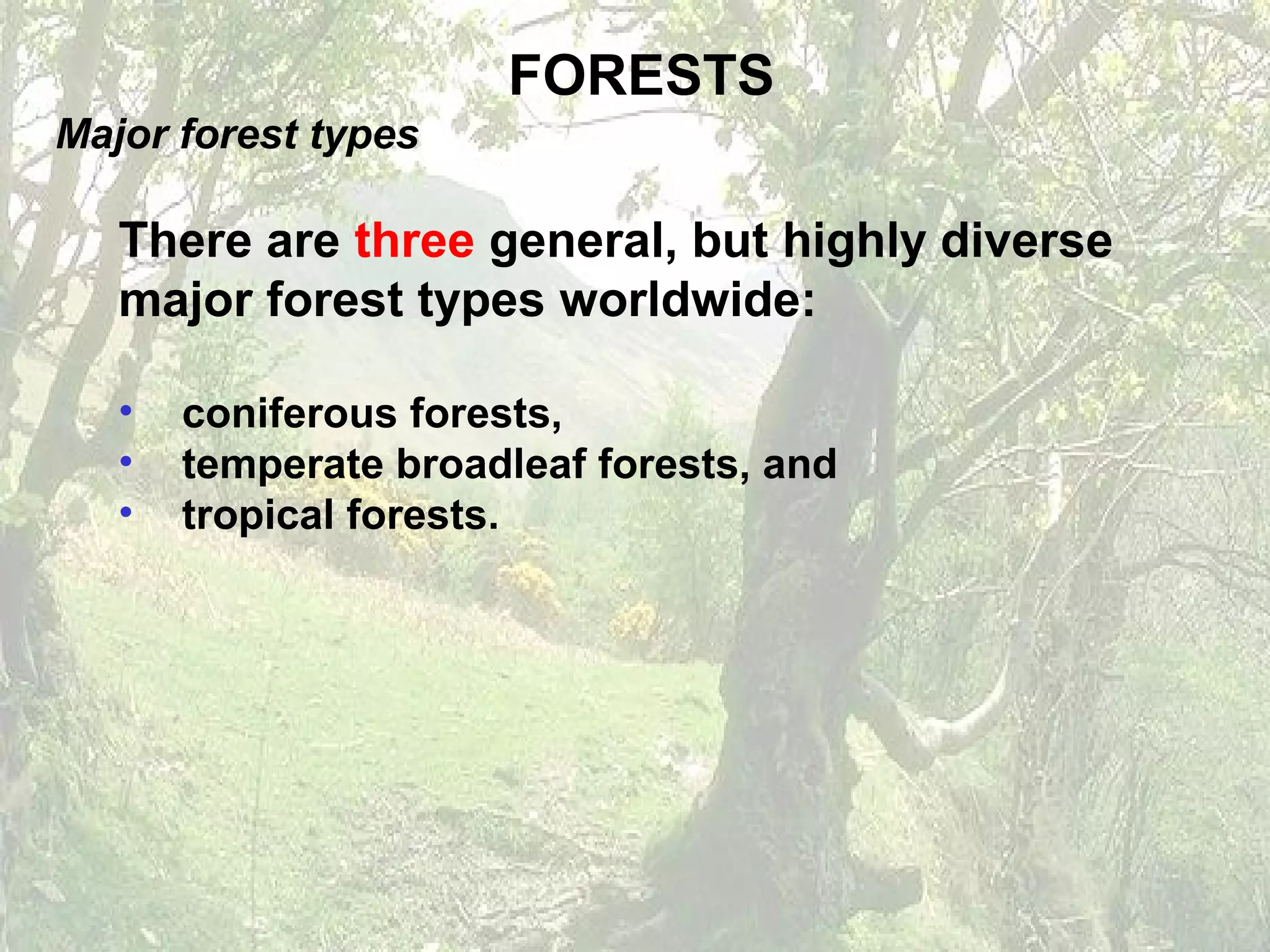Forest life and its conservation | PPT