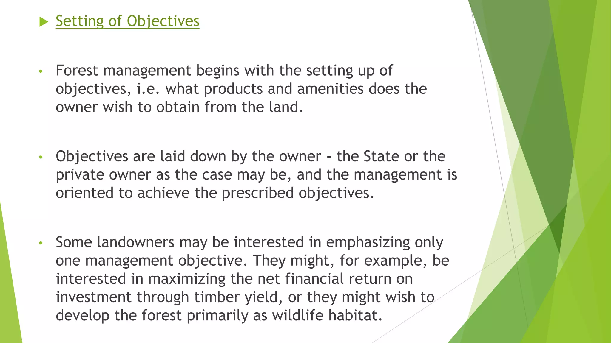 Forest management | PDF