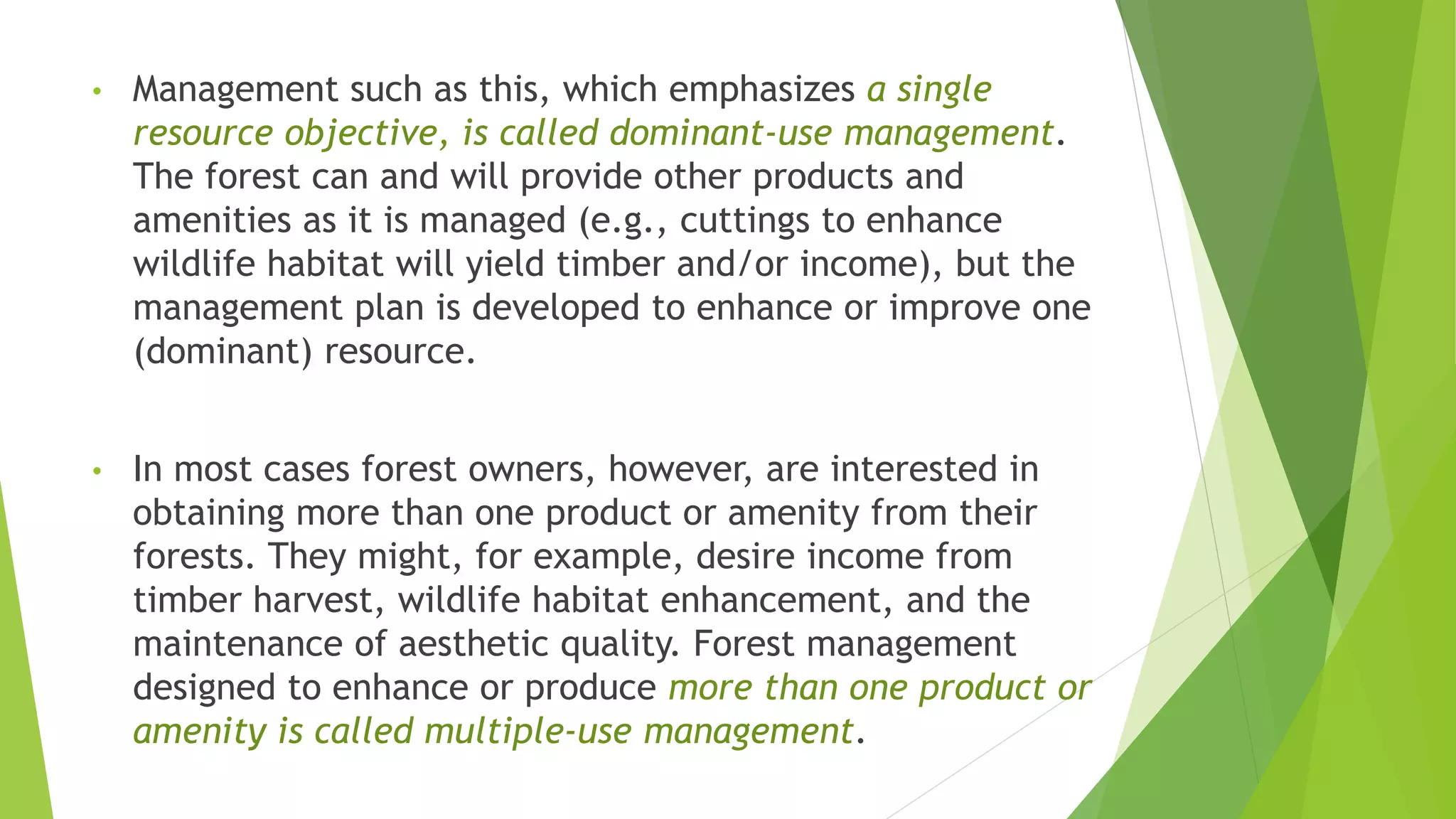Forest management | PDF