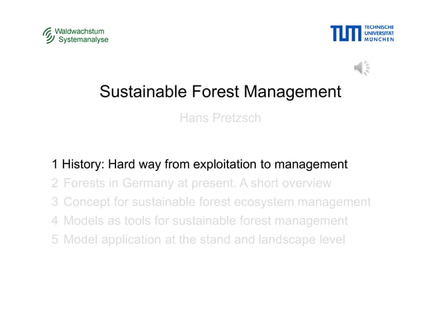 Forest Management Part Forest Management Part Forest Management Part ...