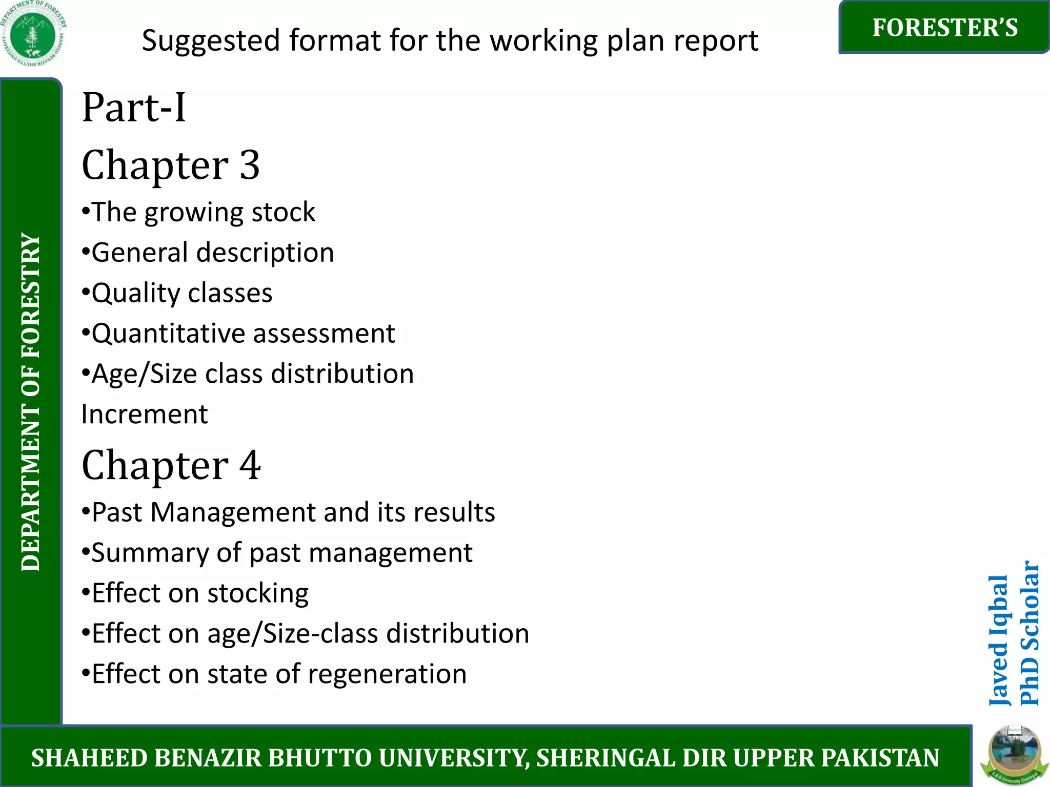 Forest management plan | PDF