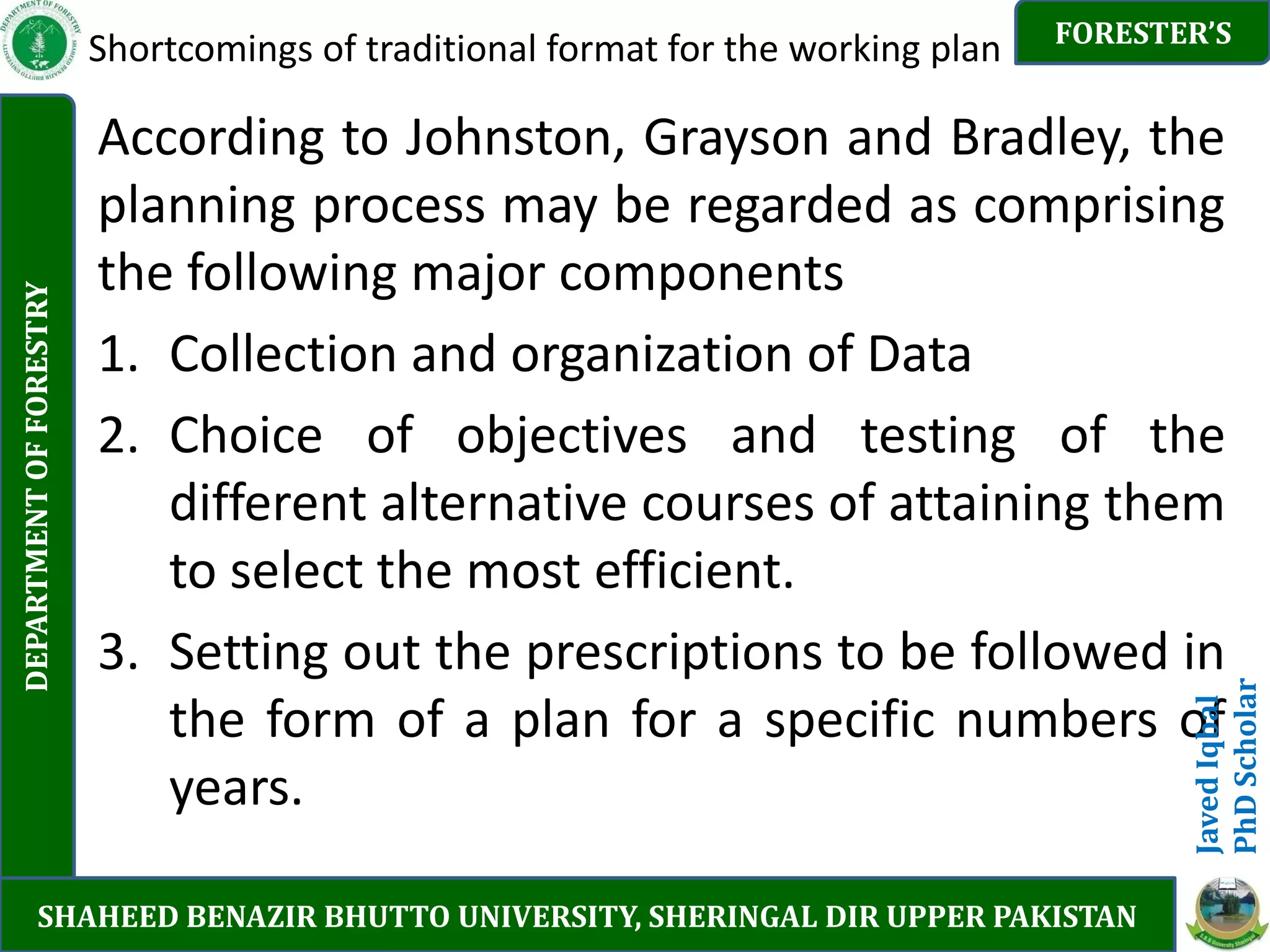Forest management plan | PDF