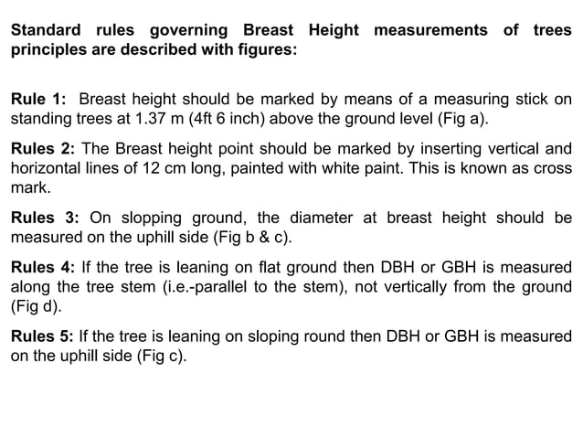Forest mensuration | PPTX