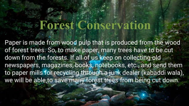 Forest : Our Lifeline | PPTX | Biological Sciences | Science