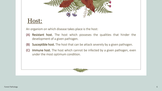 Forest Pathology Pptx