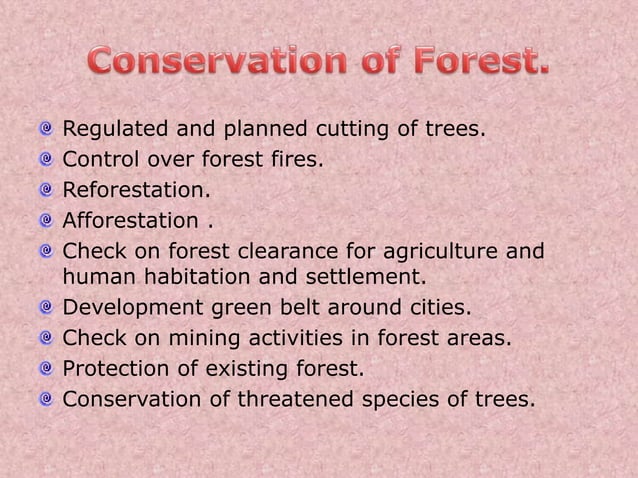 Forest resource | PPTX