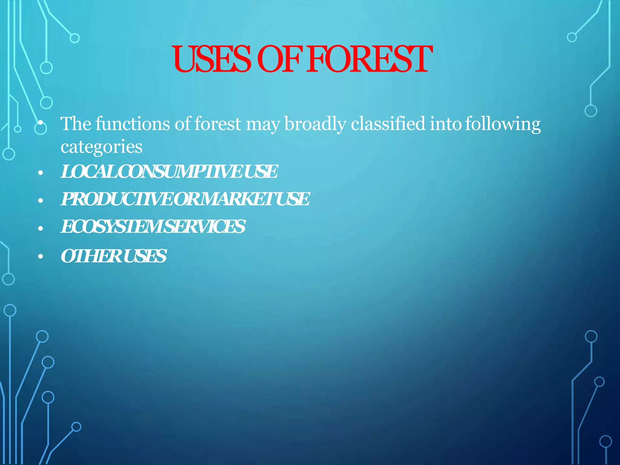Forest resources | PPTX