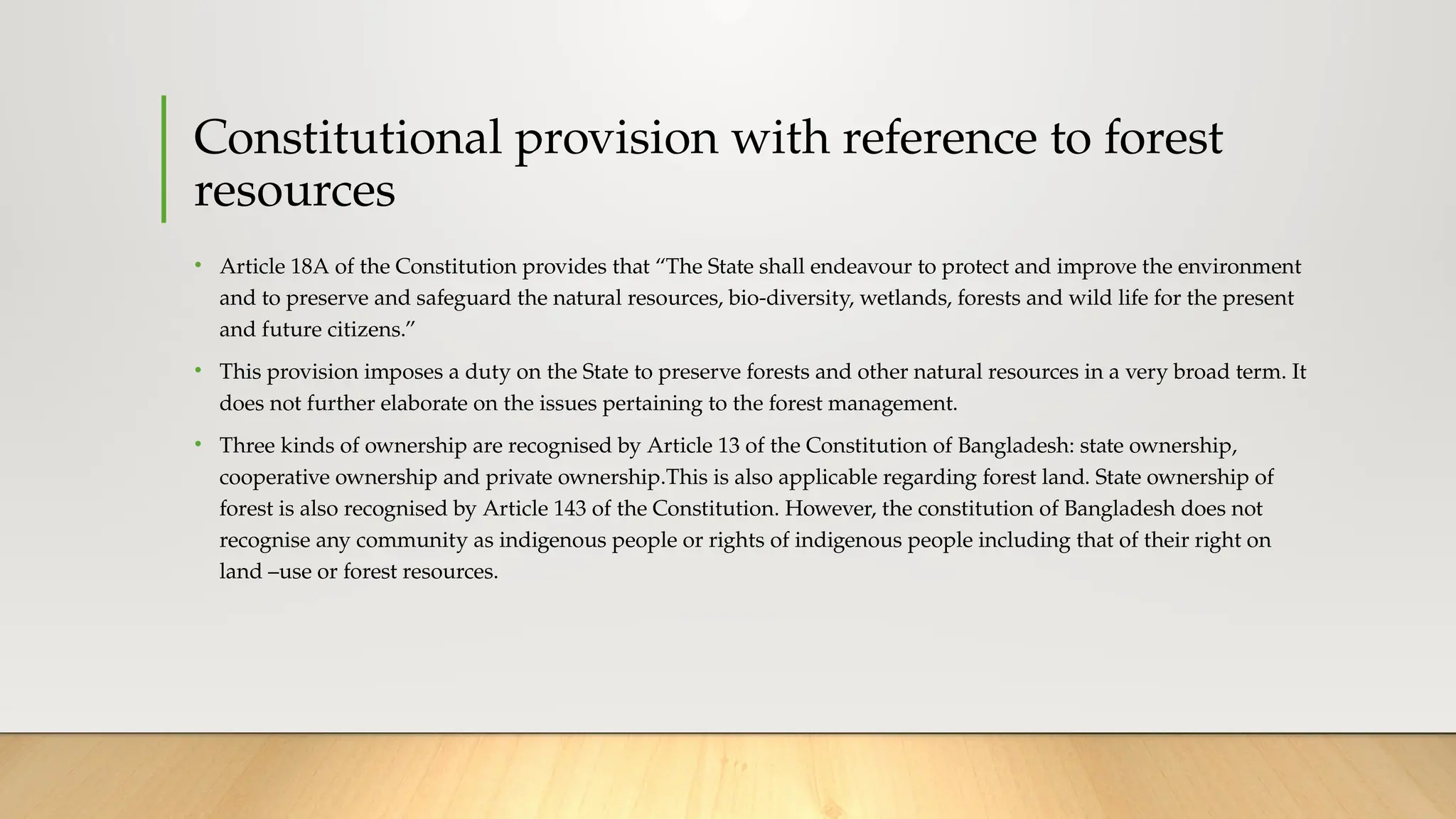 forest resources.pptx Natural Resources laws of Bangladesh | PPTX