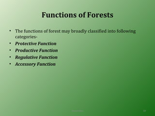 Forest resources of india | PPT
