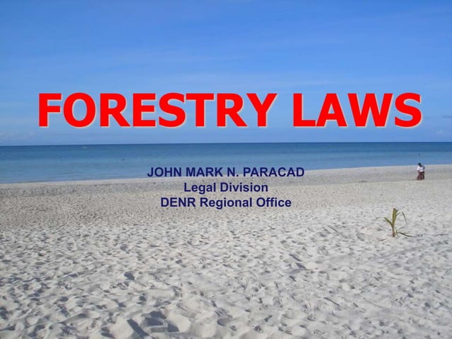 Forestry-Laws.ppt
