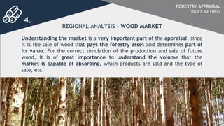 Forestry Appraisal - Index Method | PPTX