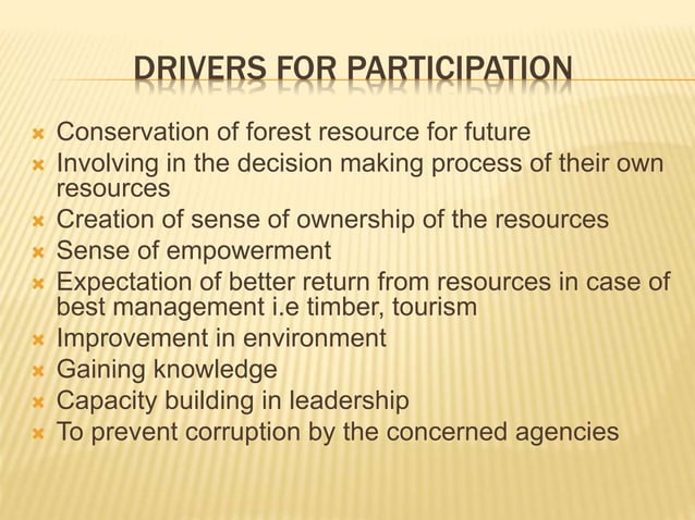 Forestry extension | PPTX