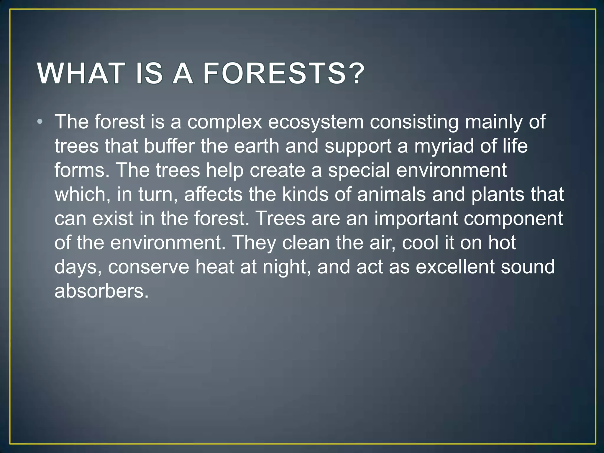 Forests | PPTX