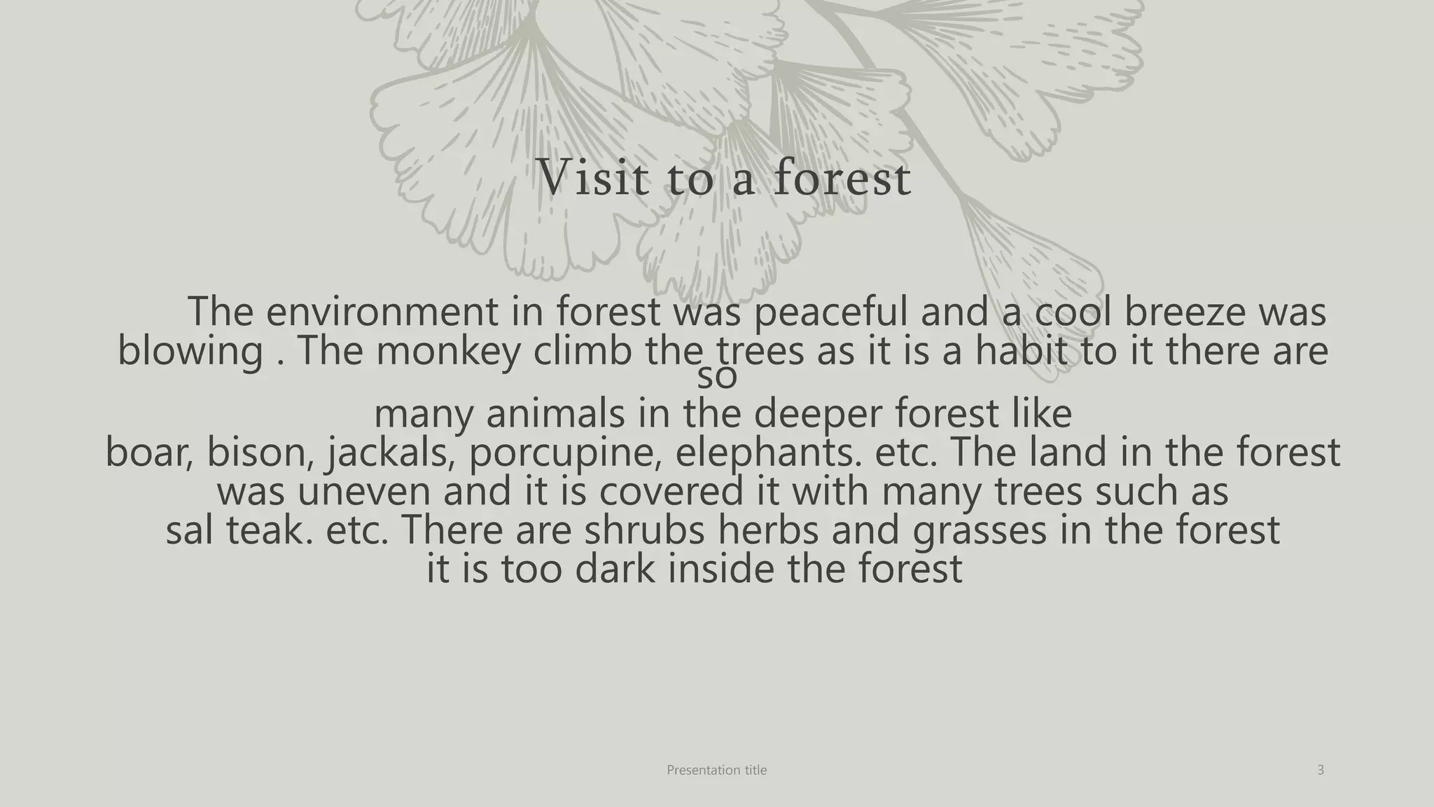 forests | PPTX