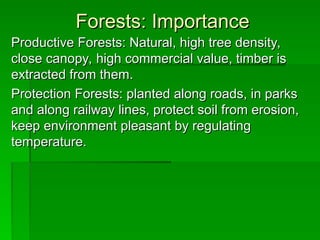 forests.ppt PowerPoint about forests of Pakistan | PPT
