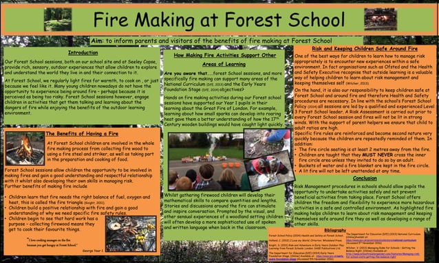 Forest school fire making | PPTX