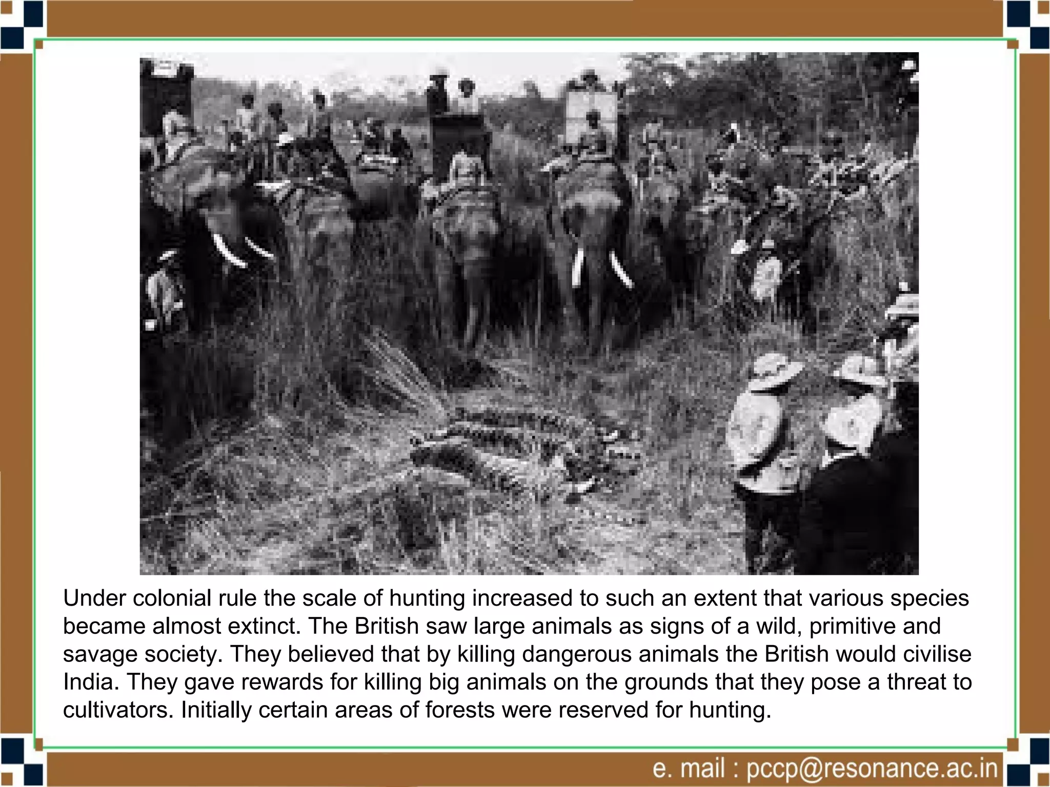 Forest society & Colonialism | PPSX