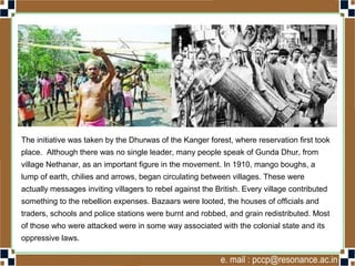 Forest society & Colonialism | PPSX