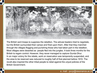 Forest society & Colonialism | PPSX