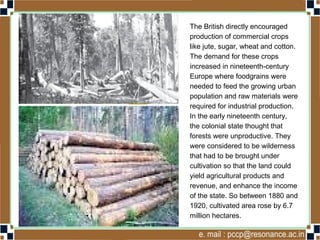Forest society & Colonialism | PPSX