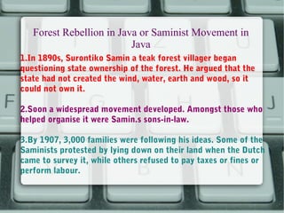 Forest society and colnialsm | ODP