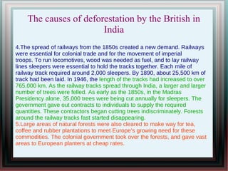 Forest society and colnialsm | ODP