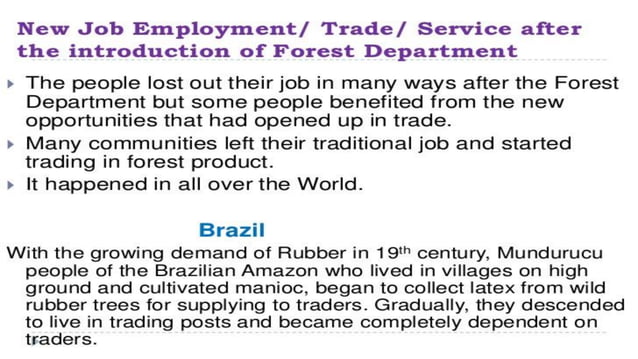 Forest society and coloinism | PPT