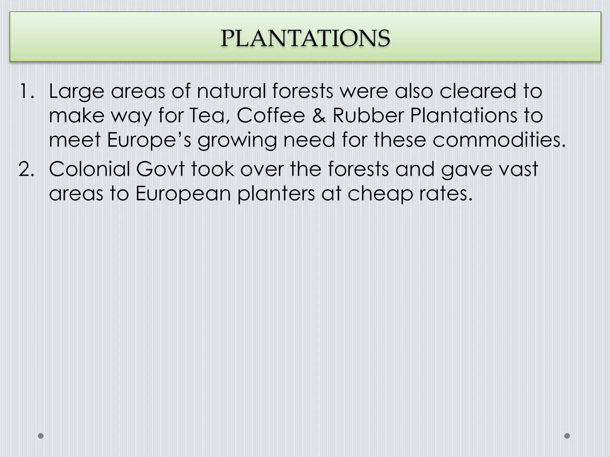 Forest society and colonialism | PPTX