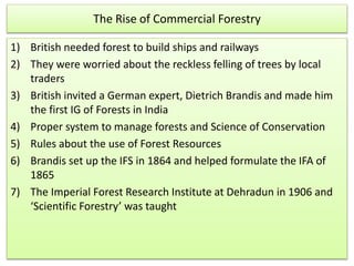 Forest society and colonialism 2 | PPTX
