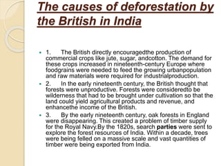 Forest socity and colonialism. | PPTX
