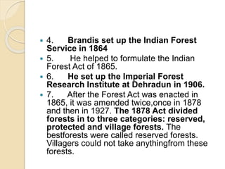 Forest socity and colonialism. | PPTX