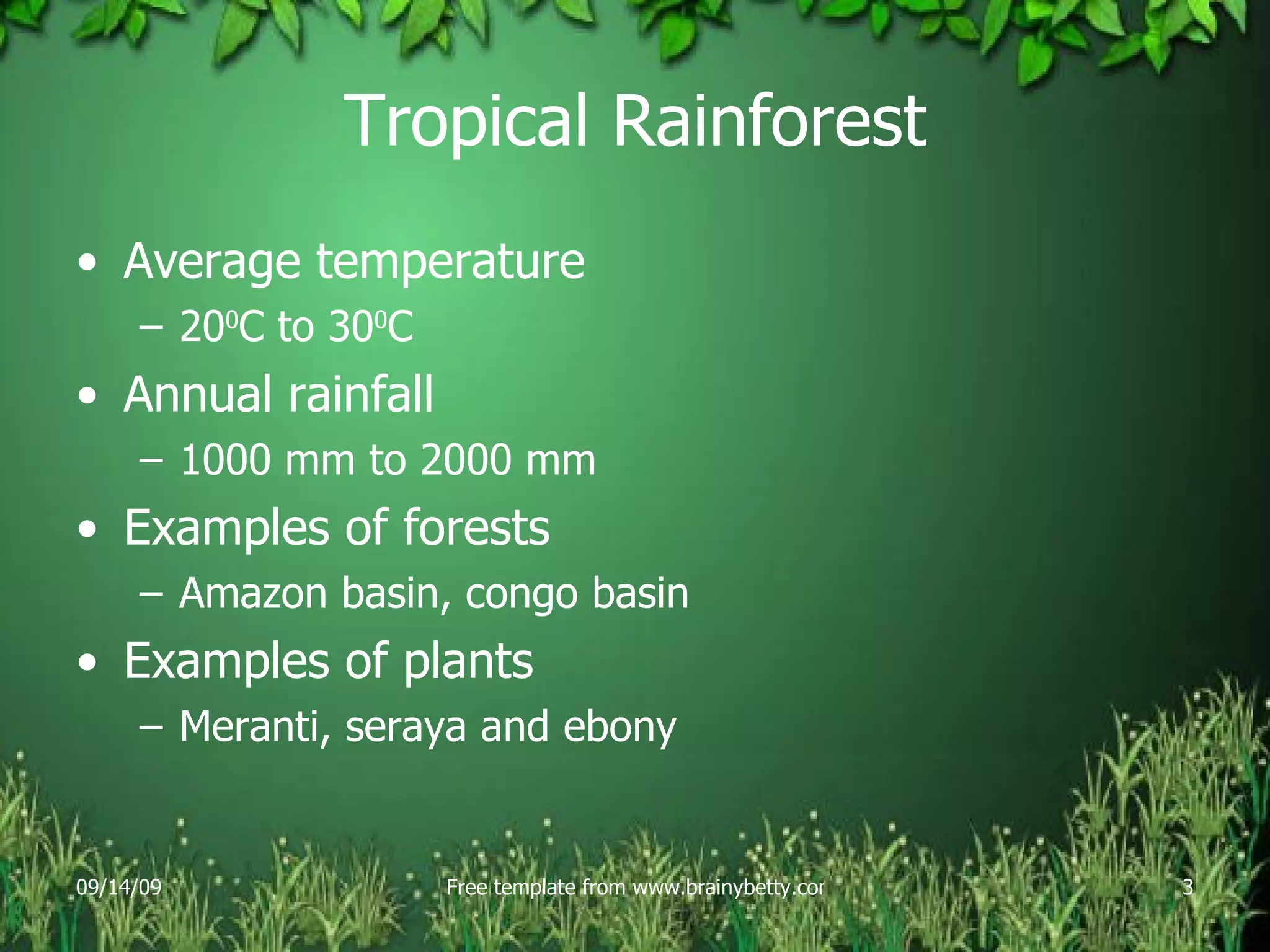 Sec1 - Forests Of The World Worksheet | PPT