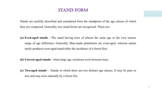 Forest Stand Development - Bhuvaneshwaran P.pptx | PPTX