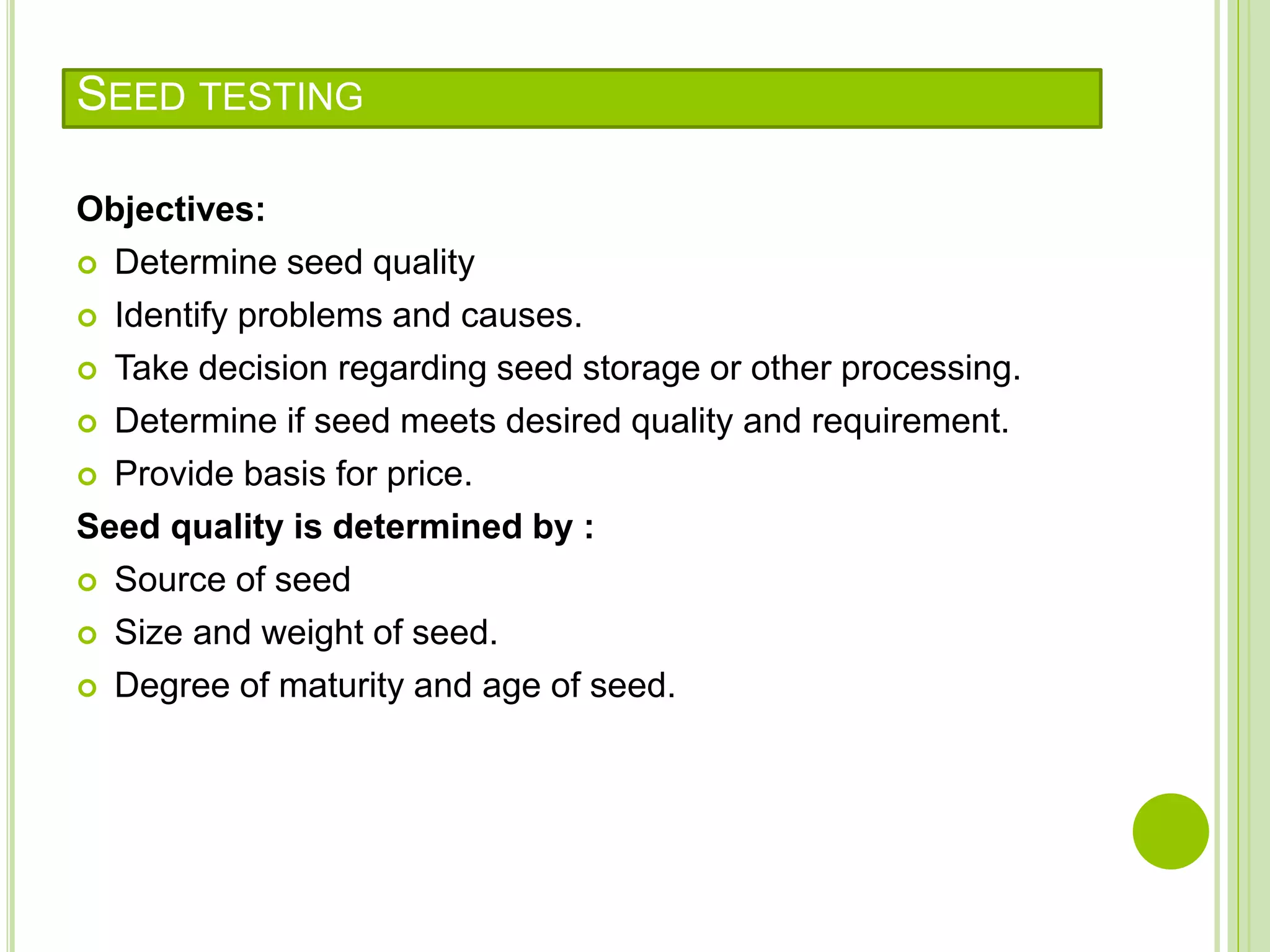 Forest tree seeds | PPTX