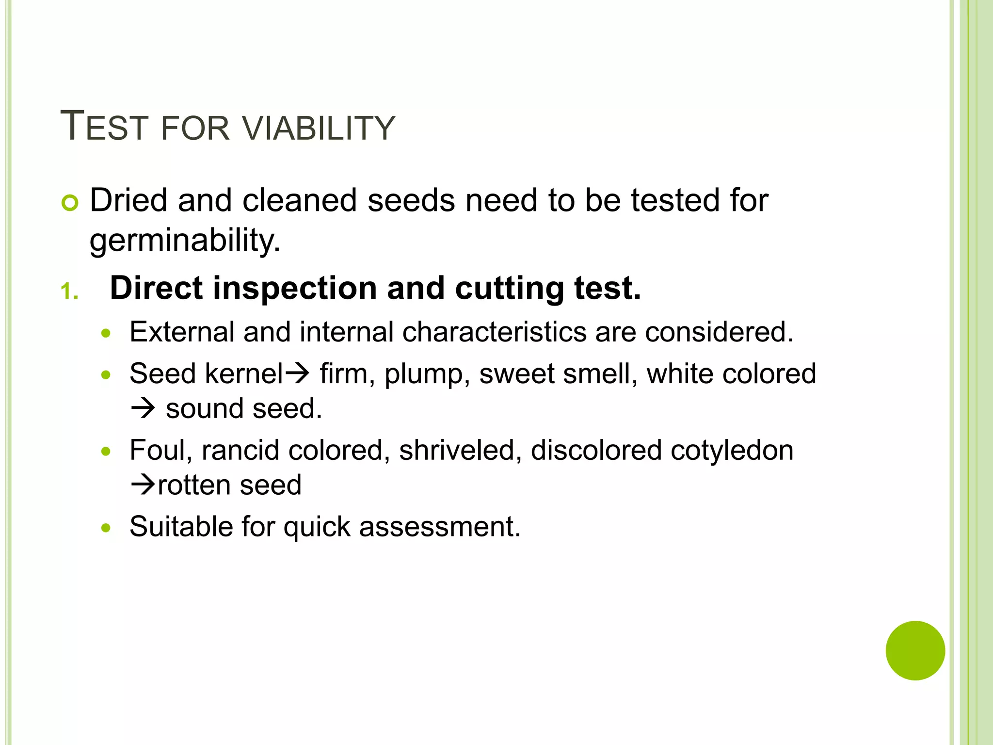 Forest tree seeds | PPTX