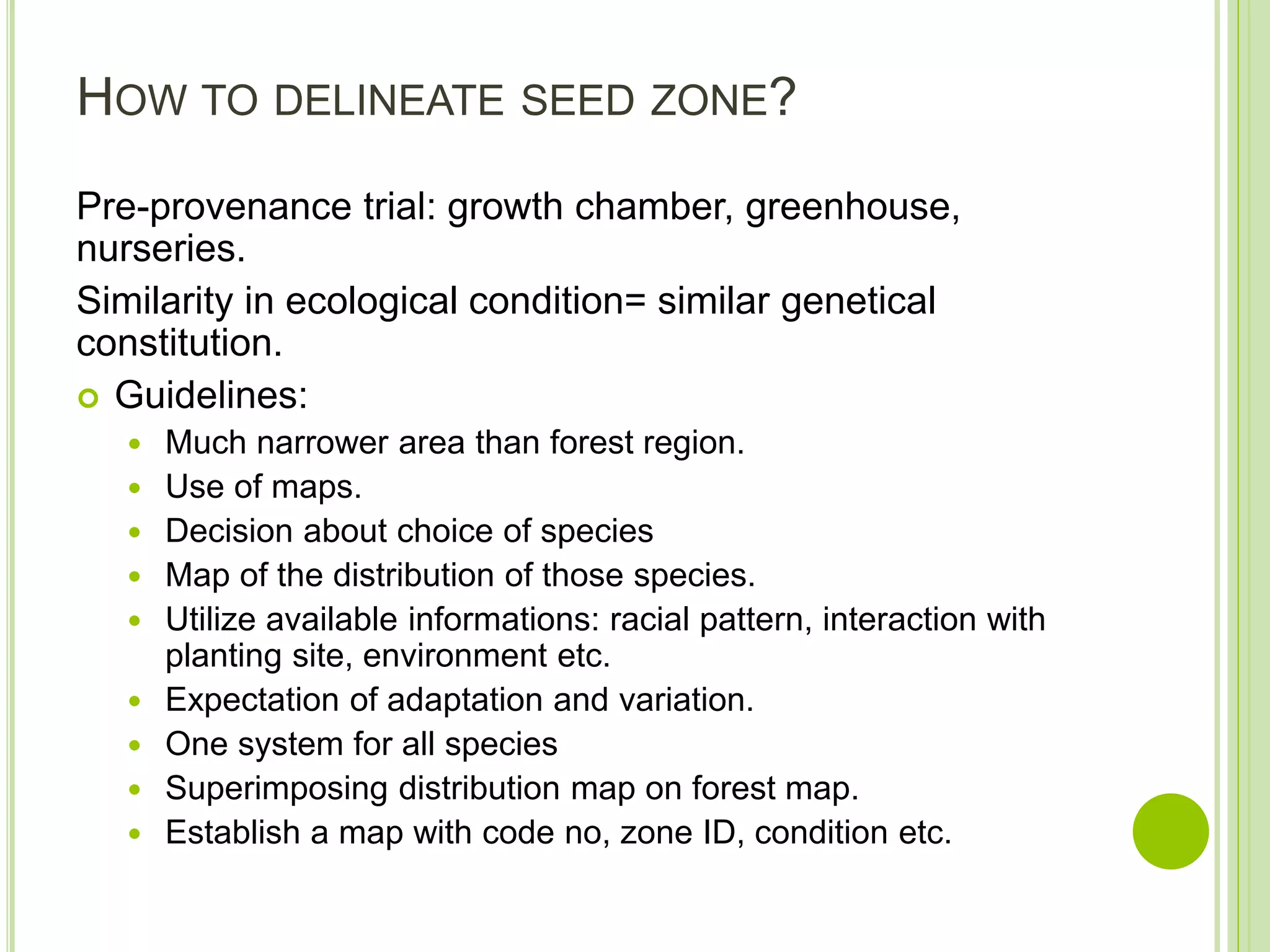 Forest tree seeds | PPTX