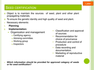 Forest tree seeds | PPTX