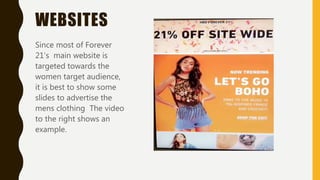 Forever 21 Digital Marketing Strategy | PPTX