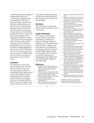 Forever Bright Toothgel Article - Forever Living Products | PDF