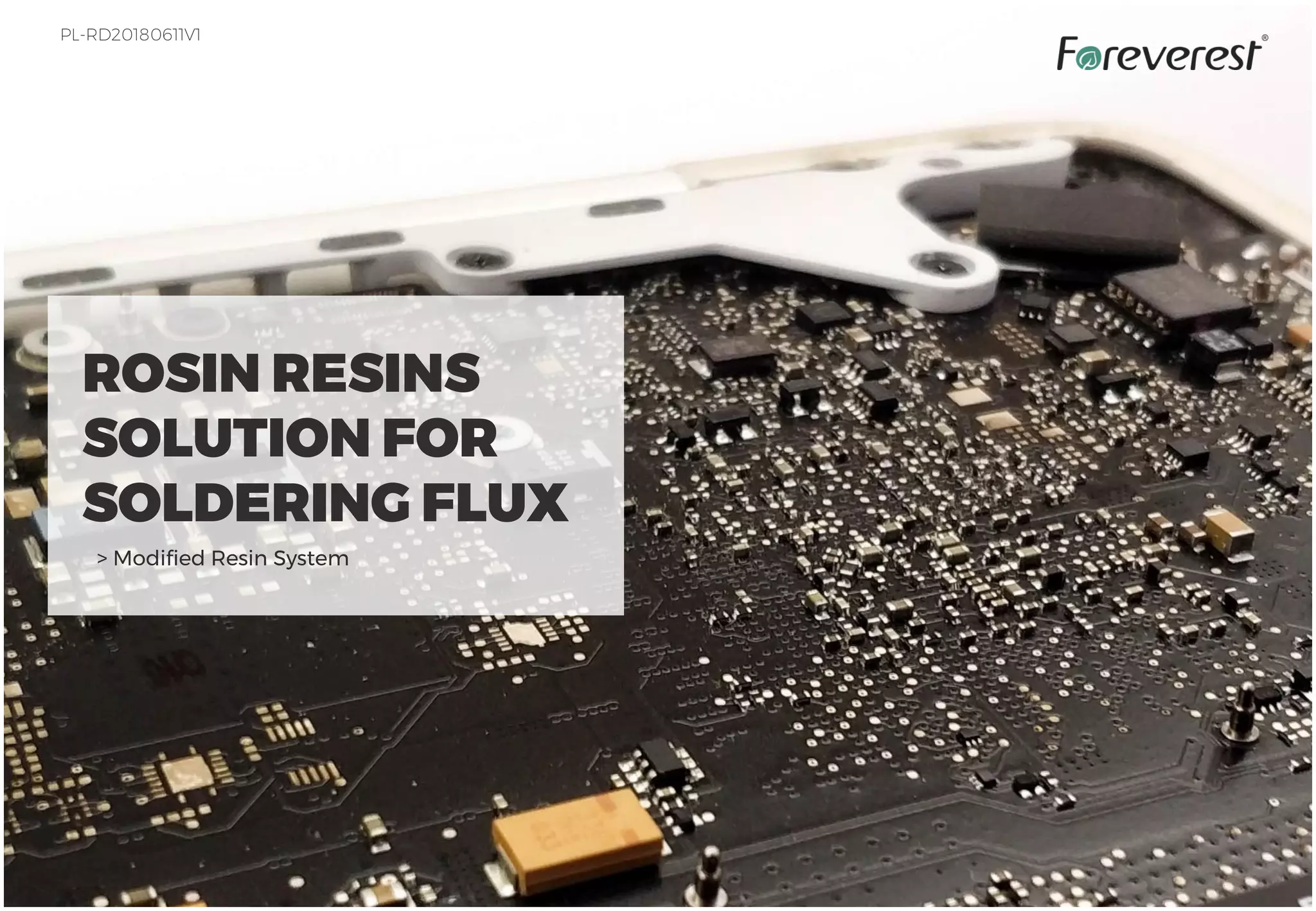 Rosin Resins Solution for Soldering Industry | PDF