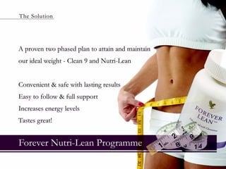 Forever Nutri Lean Programme | PPT