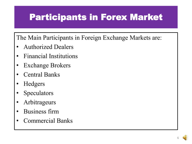 Foreign Exchange Market (FOREX) - Meaning .pptx